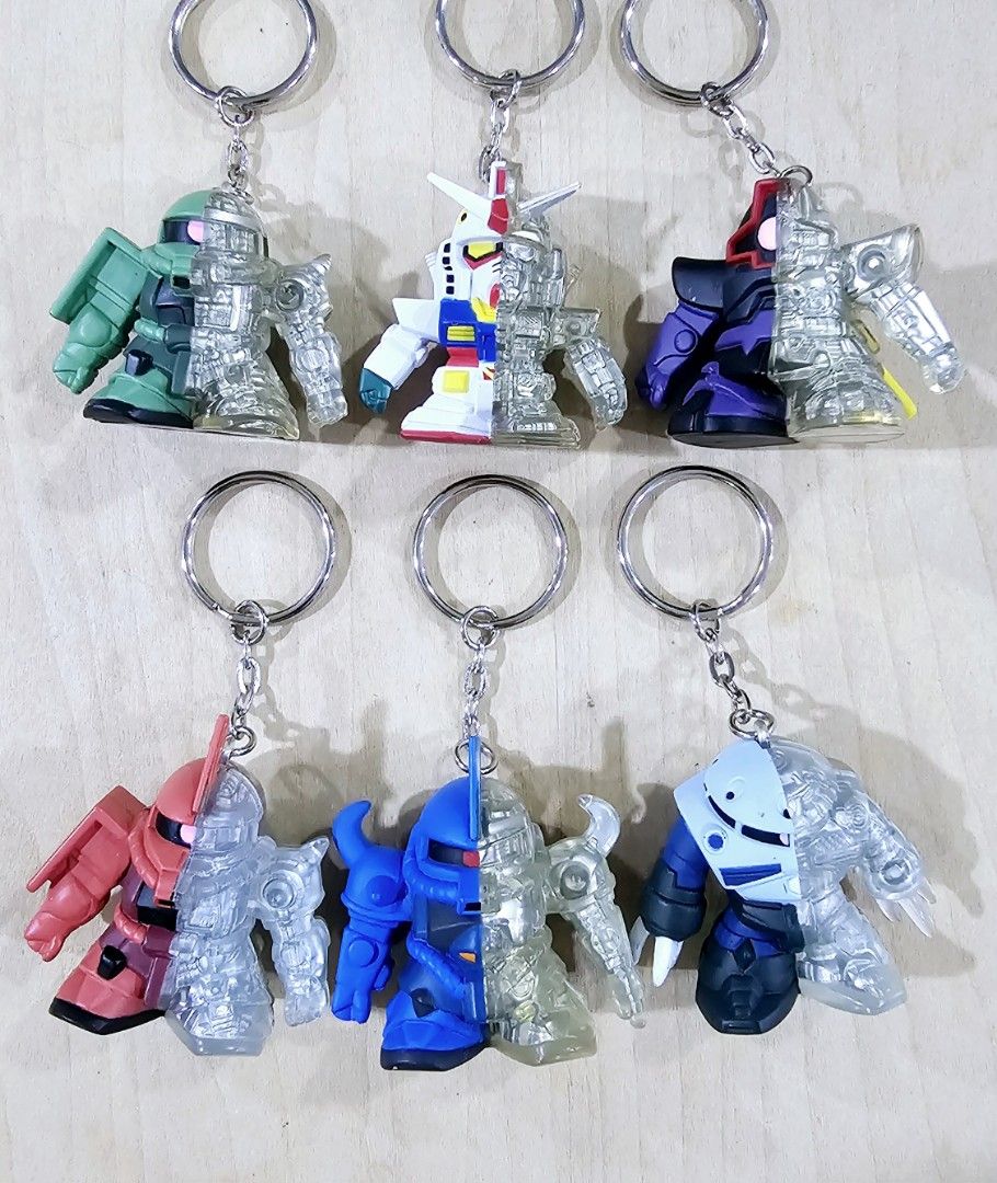 Anime Gundam keychain series 1pc rm50, Hobbies & Toys, Toys & Games on ...