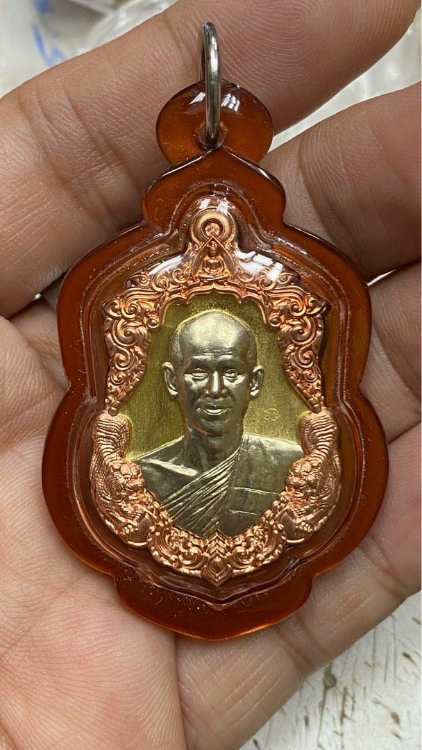 Phra Ajarn Tom - Rian Sema -Bronze alpaca mask - Suakoo Maha Baramee ...