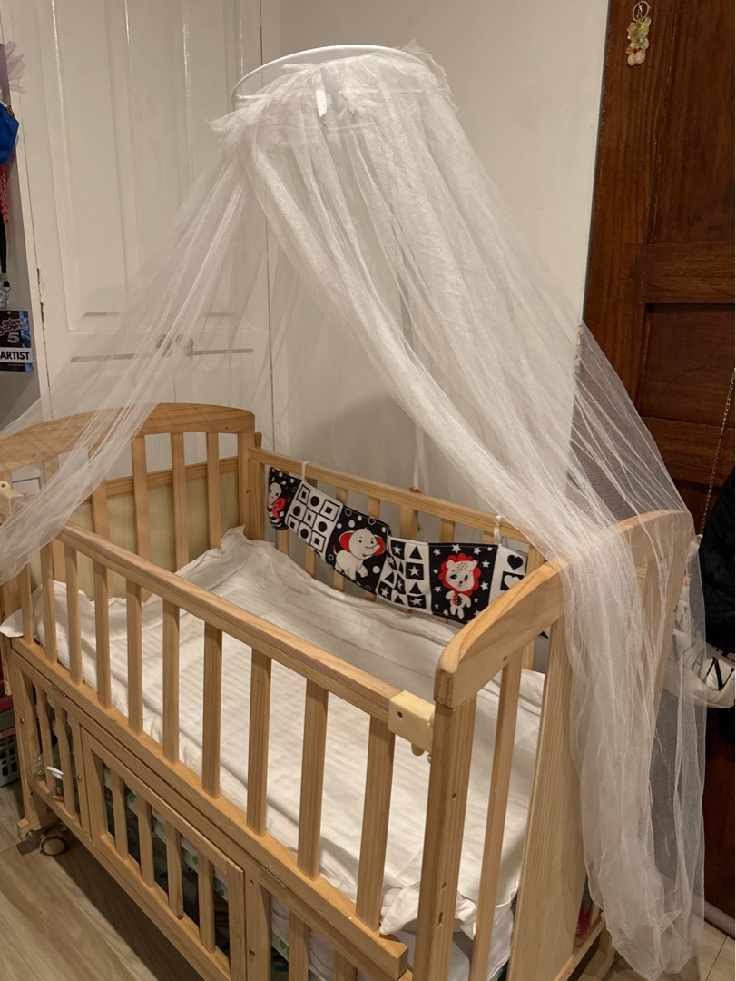 Baby crib 5 in 1 with Free Uratex foam!, Babies & Kids, Baby Nursery ...