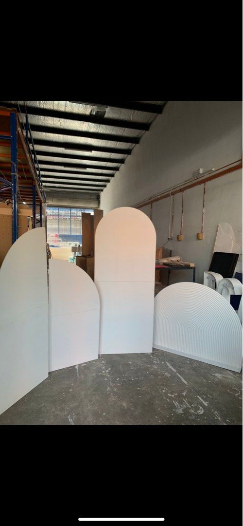 Backdrop RENTAL Arch Half Arch Ripple Design KL Selangor, Hobbies ...