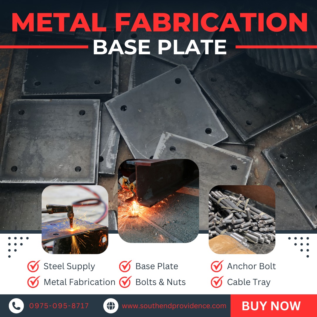 Base Plate - Stiffener Plate - Ms Plate - Stud Bolt - Anchor Bolt ...