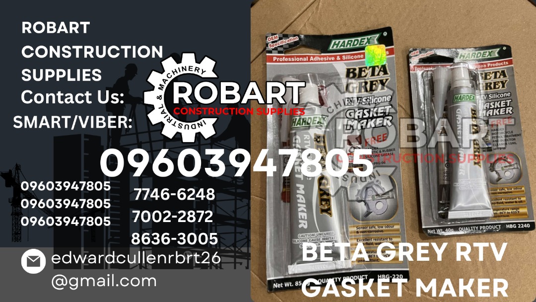 BETA GREY GASKET MAKER 8.20 GRAMS, Commercial & Industrial ...