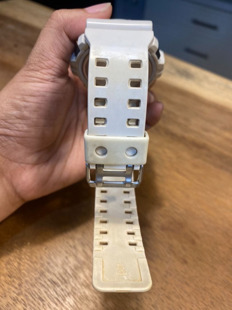 Casio G-Shock White Dial Resin Strap Quartz Sport Men's Watch GR8900A ...