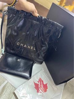 Chanel Ultra Stitch Flap Bag Quilted Calfskin Jumbo, Luxury, Bags ...