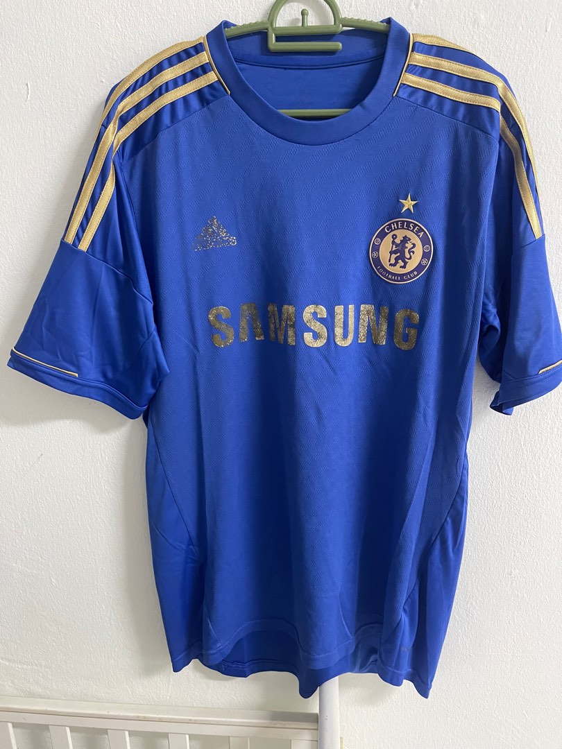 CHELSEA 2012 2013 HOME FOOTBALL SOCCER JERSEY ADIDAS X23745 CHAMPIONS ...