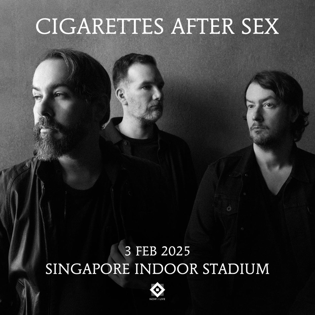 Cigarettes After Sex Cas Concert Tickets 2025 Tickets And Vouchers