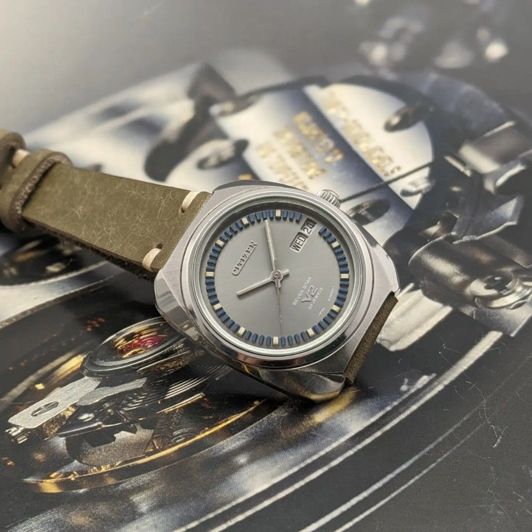 CITIZEN SEVEN STAR V2 26 JEWELS AUTOMATIC 1974's, Men's Fashion ...