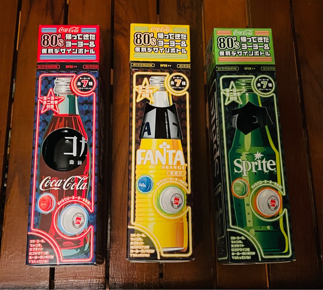Coca Cola 80' Bottle 3 Set, Hobbies & Toys, Memorabilia & Collectibles ...