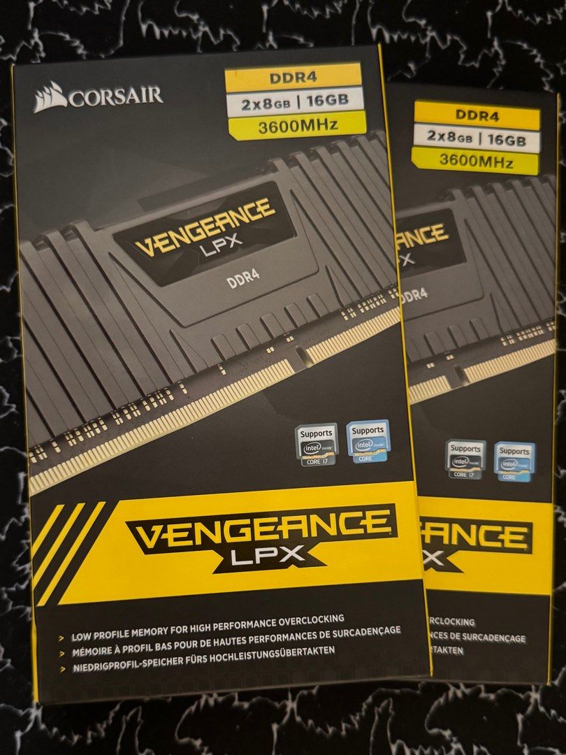 Corsair Vengeance LPX 16GB 3600mhz (2x8gb), Computers & Tech, Parts ...