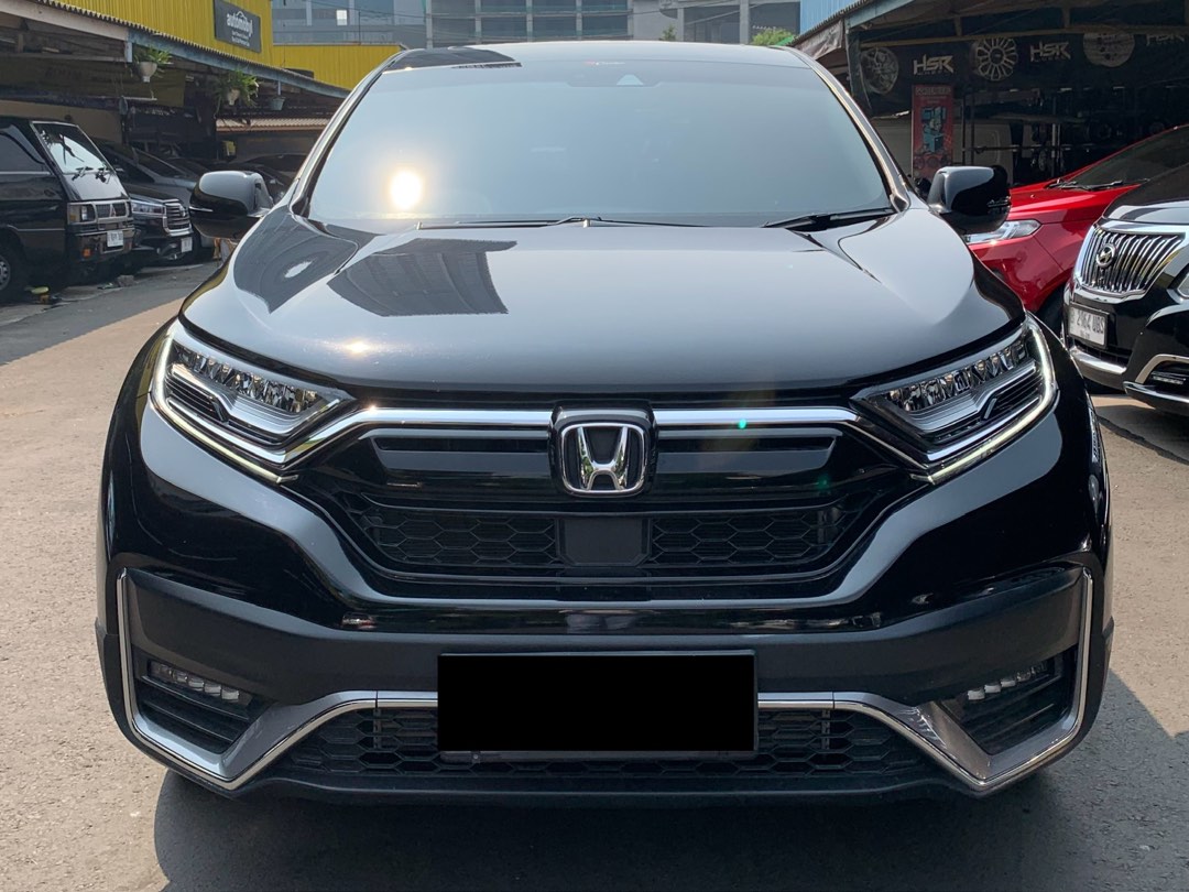 CRV TURBO PRESTIGE SENSING AT HITAM 2022, Mobil & Motor, Mobil untuk Dijual di Carousell
