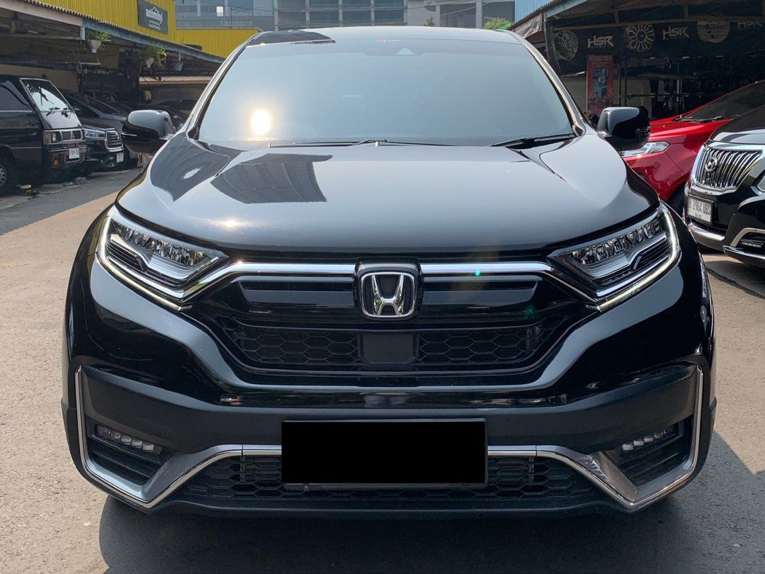 CRV TURBO PRESTIGE SENSING AT HITAM 2022, Mobil & Motor, Mobil untuk Dijual di Carousell