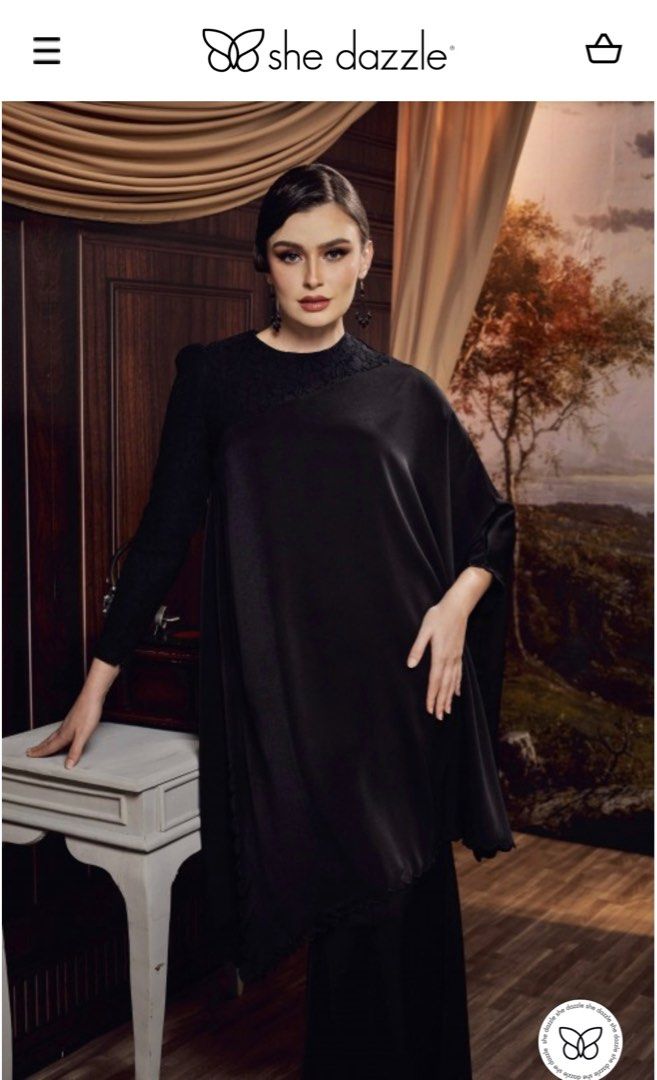 Dayang Kurung by She Dazzle size XS (2024 raya collections), Women's ...