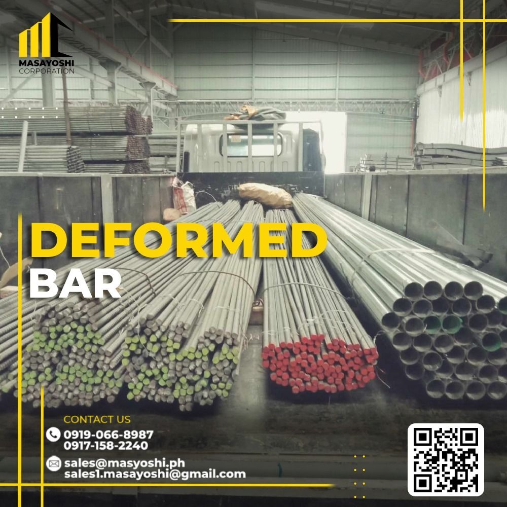 Deformed Bar Grade 33 8mm x 6meters | RSB | Corrugated Bar | Deform Bar ...
