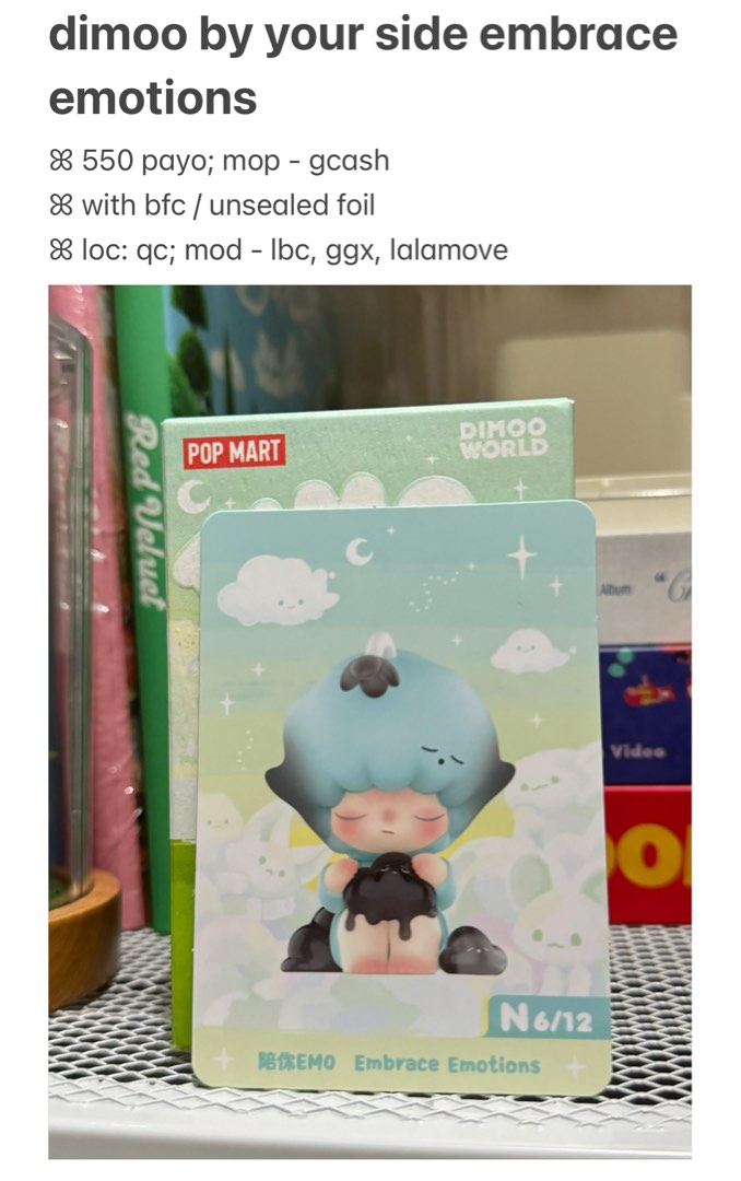 dimoo by your side embrace emotions, Hobbies & Toys, Toys & Games on ...