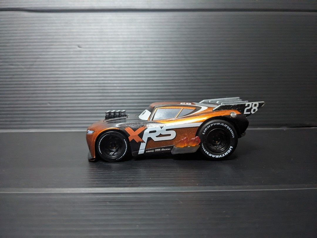 Disney Pixar Cars XRS Drag Racer Diecast & Tim Treadless #28, Hobbies ...