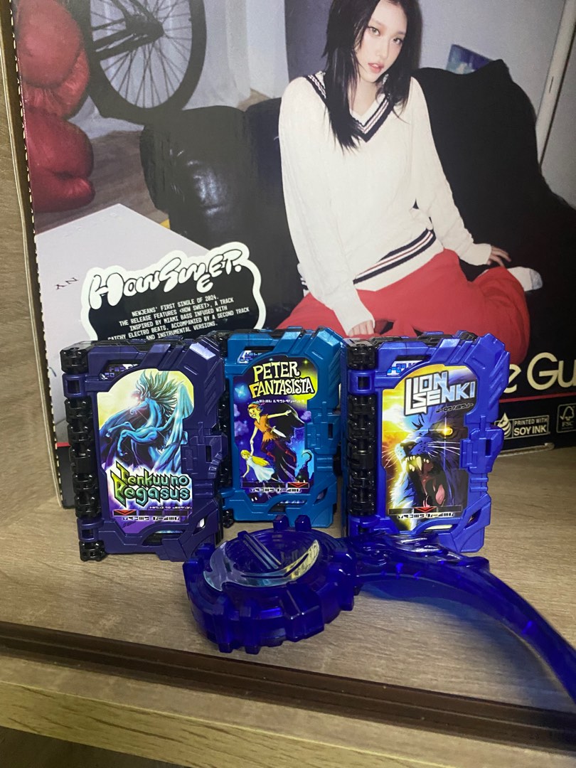 Dx kamen rider saber blades set, Hobbies & Toys, Toys & Games on Carousell