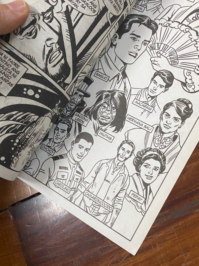 El Filibusterismo Nobela ni Dr. Jose P. Rizal Komiks Comics Version ...