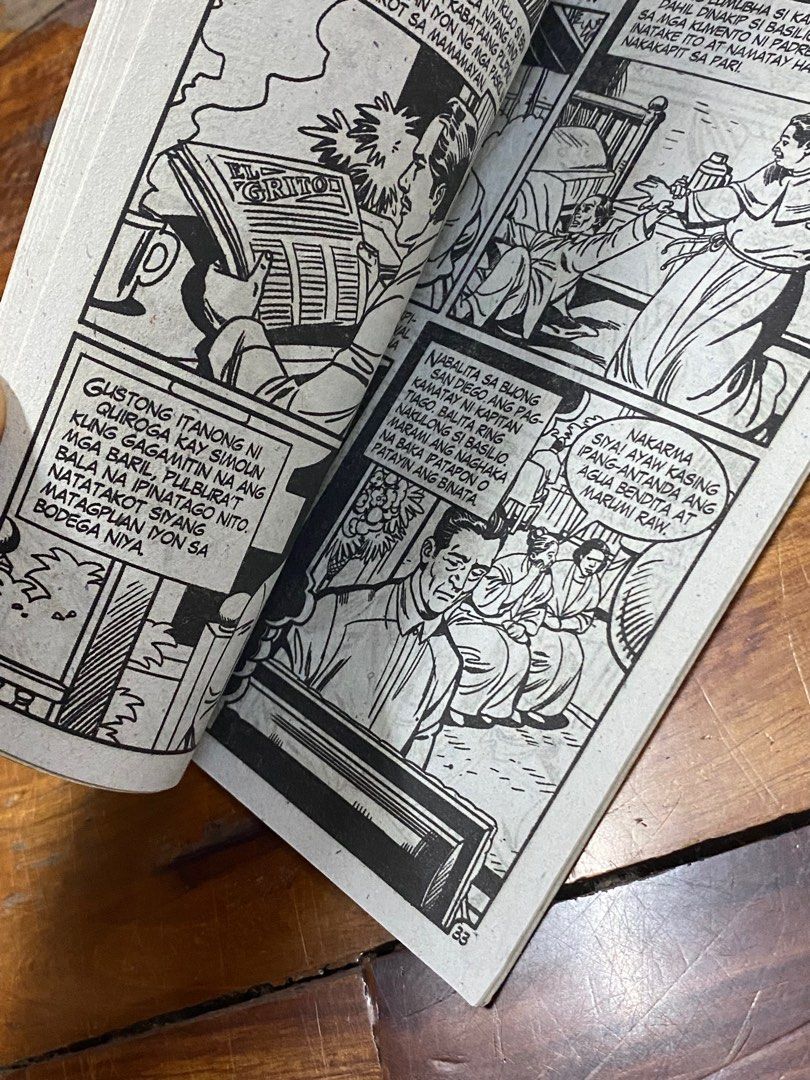 El Filibusterismo Nobela ni Dr. Jose P. Rizal Komiks Comics Version ...
