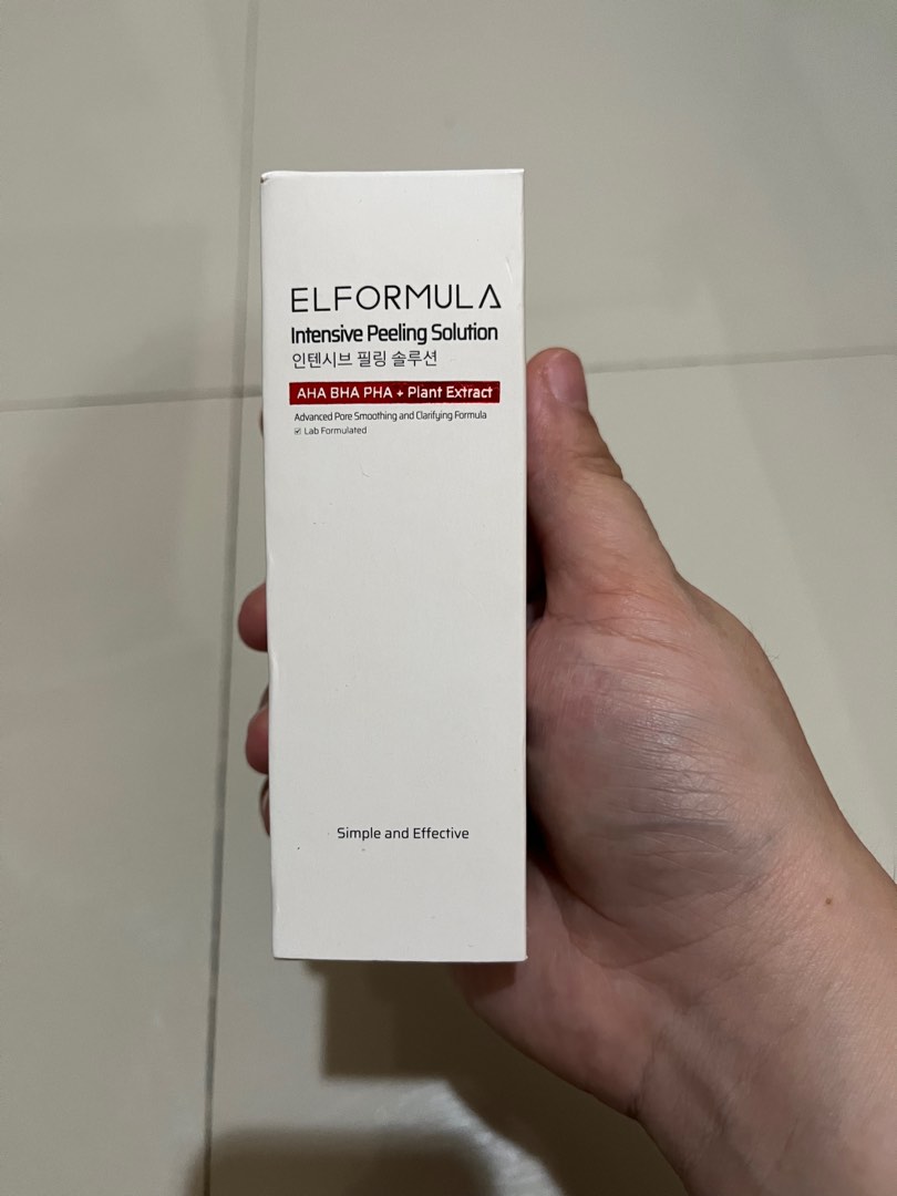 Elformula Intensive Peeling Solution. Serum Exfoliasi Elformul masih ...