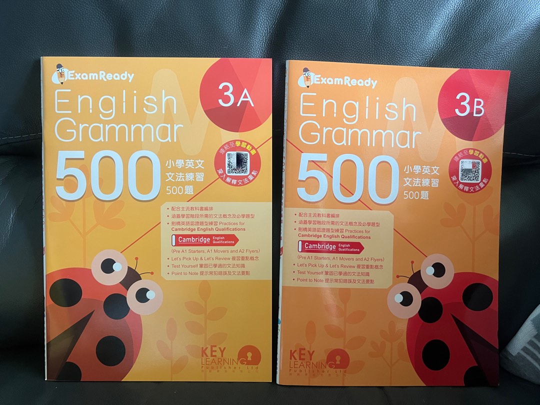 【現貨】Exam Ready English Grammar 500 3A +3B（2本）英文文法語法補充練習小學三年級上下學期（不包運費/如購買本店其他書符合免運費再購買此書可免運費 ...