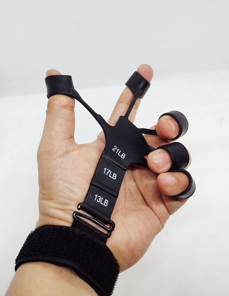 Finger & Hand Exerciser / Rehabilitation Band, 13-21lbs, Health ...