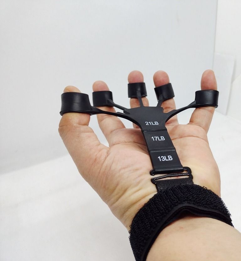 Finger & Hand Exerciser / Rehabilitation Band, 13-21lbs, Health ...