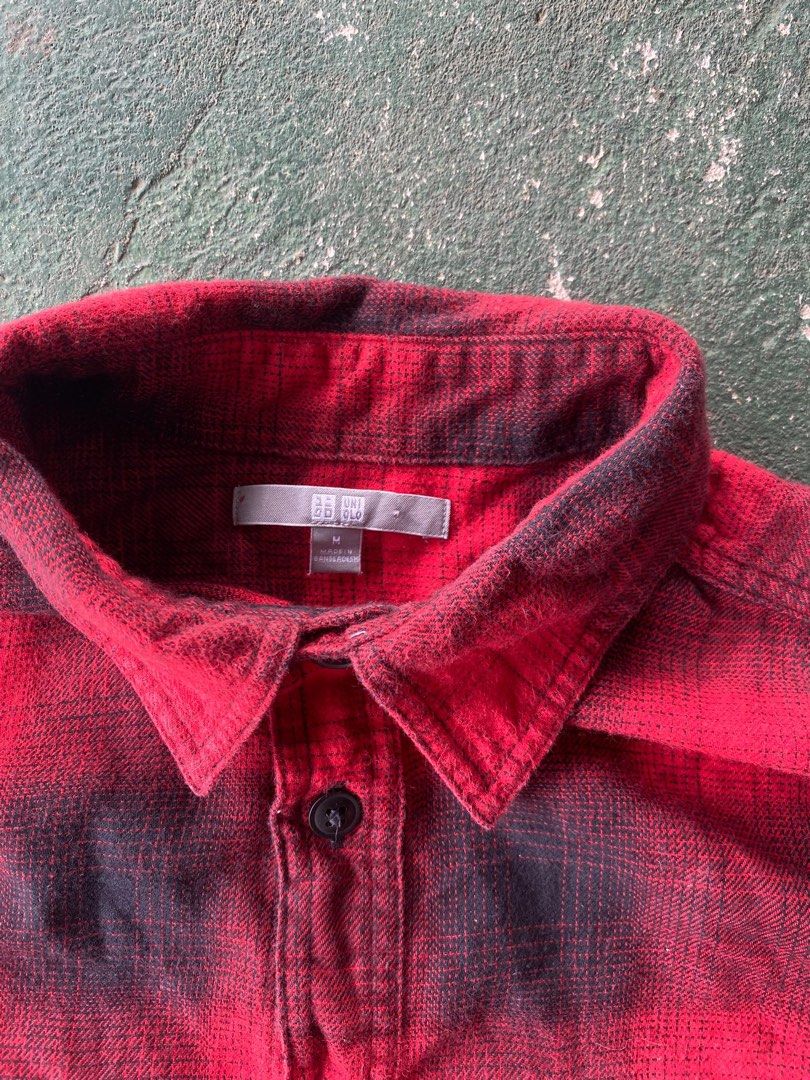 FLANNEL UNIQLO CARHAATTT, Men's Fashion, Tops & Sets, Formal Shirts on ...