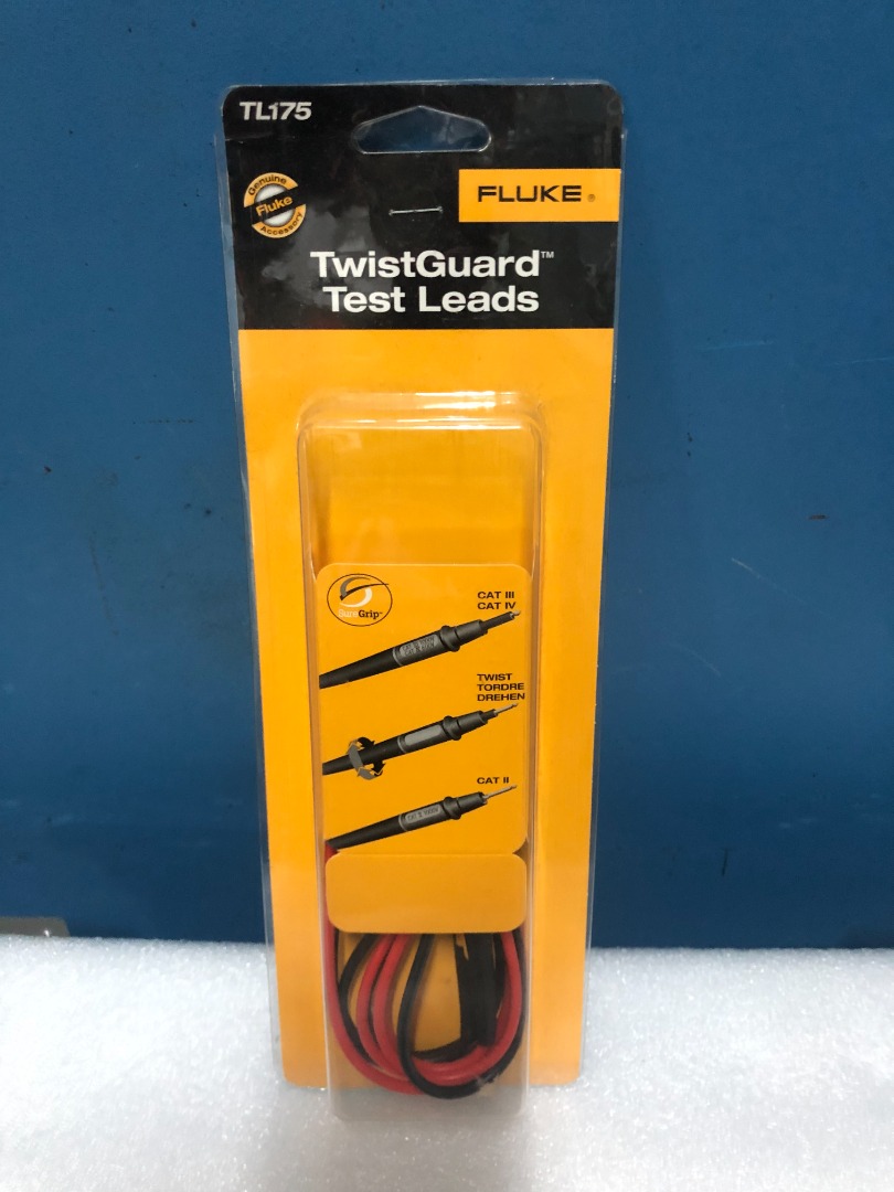 Fluke TL175 TwistGuard Test Lead Set (Brand New), Computers & Tech ...