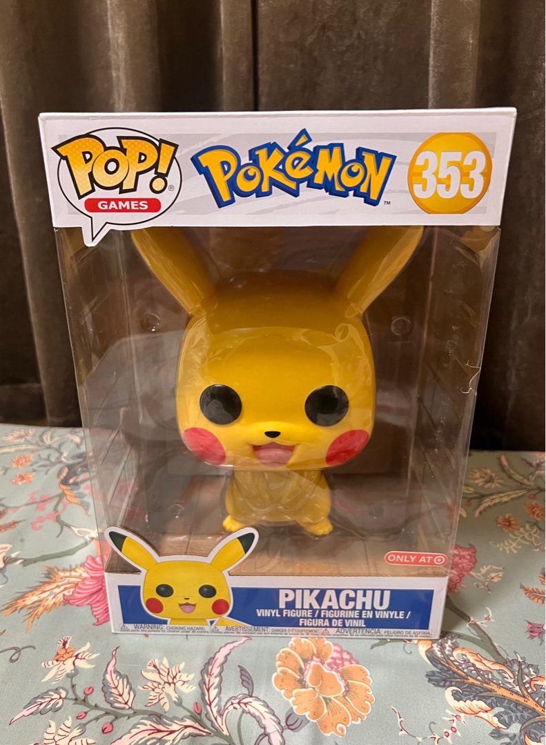 Funko pop Pokemon Pikachu 10 inch, Hobbies & Toys, Toys & Games on ...