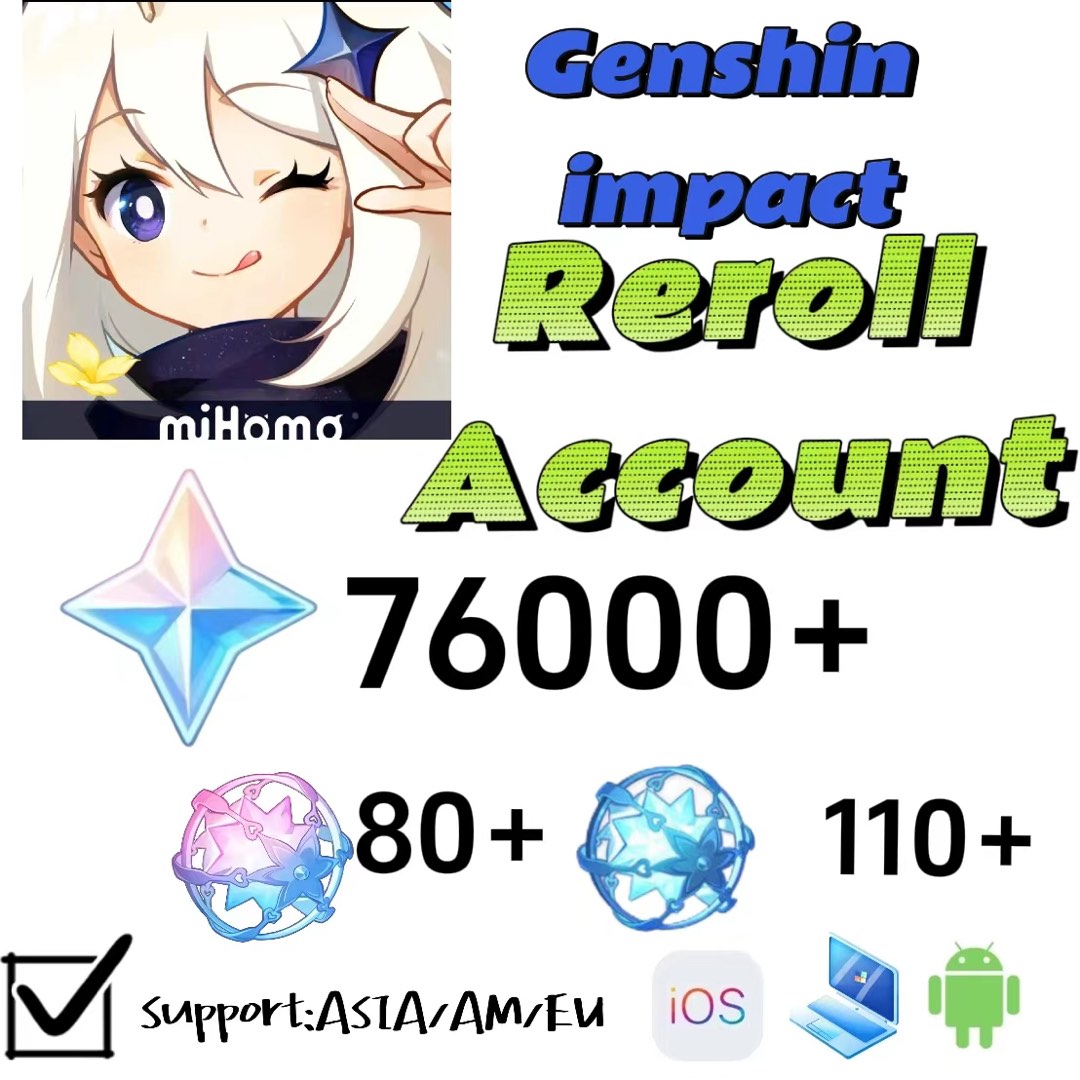 Genshin Impact Reroll Account|Customizable| Starter Account|/Arlecchino ...