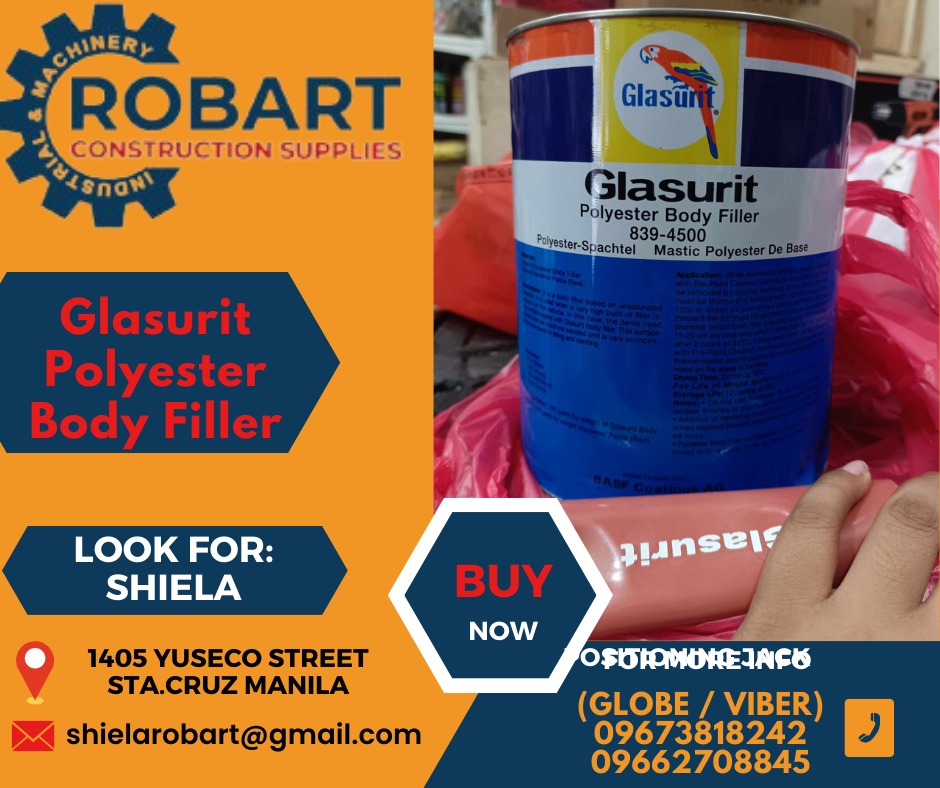 Glasurit Polyester Body Filler, Commercial & Industrial, Construction ...