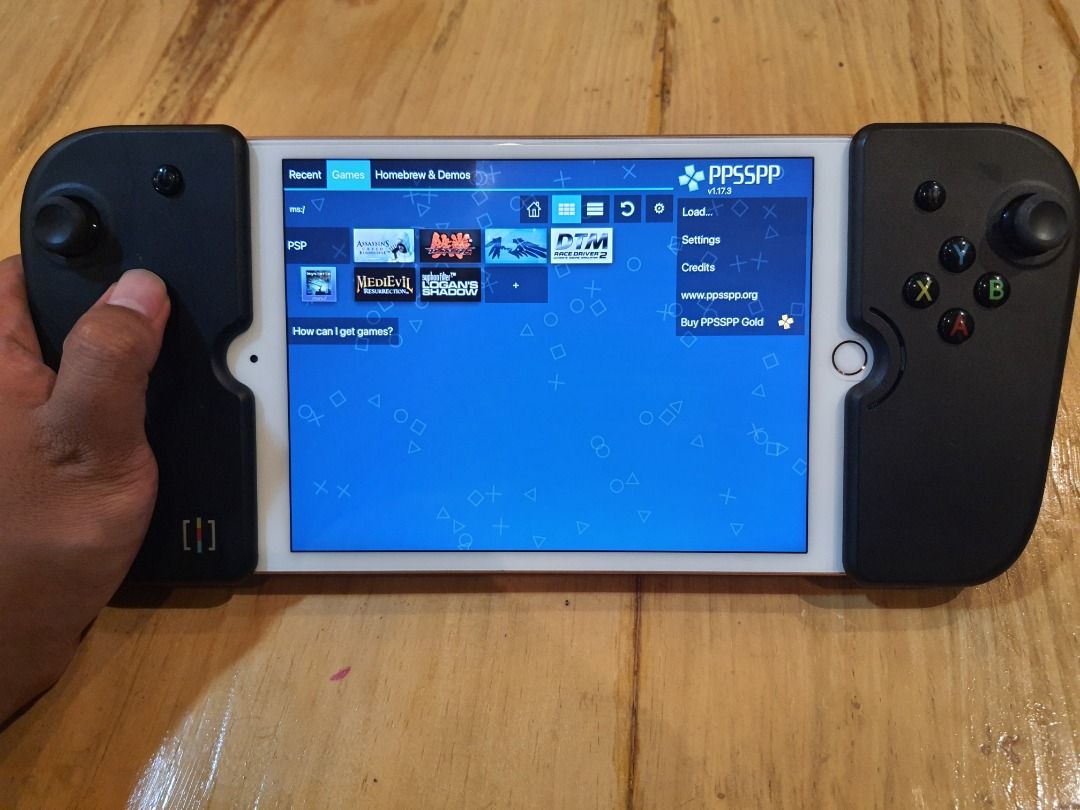 iPad Mini Steam Deck MFi Game Controller GameVice XBOX Playstation for ...