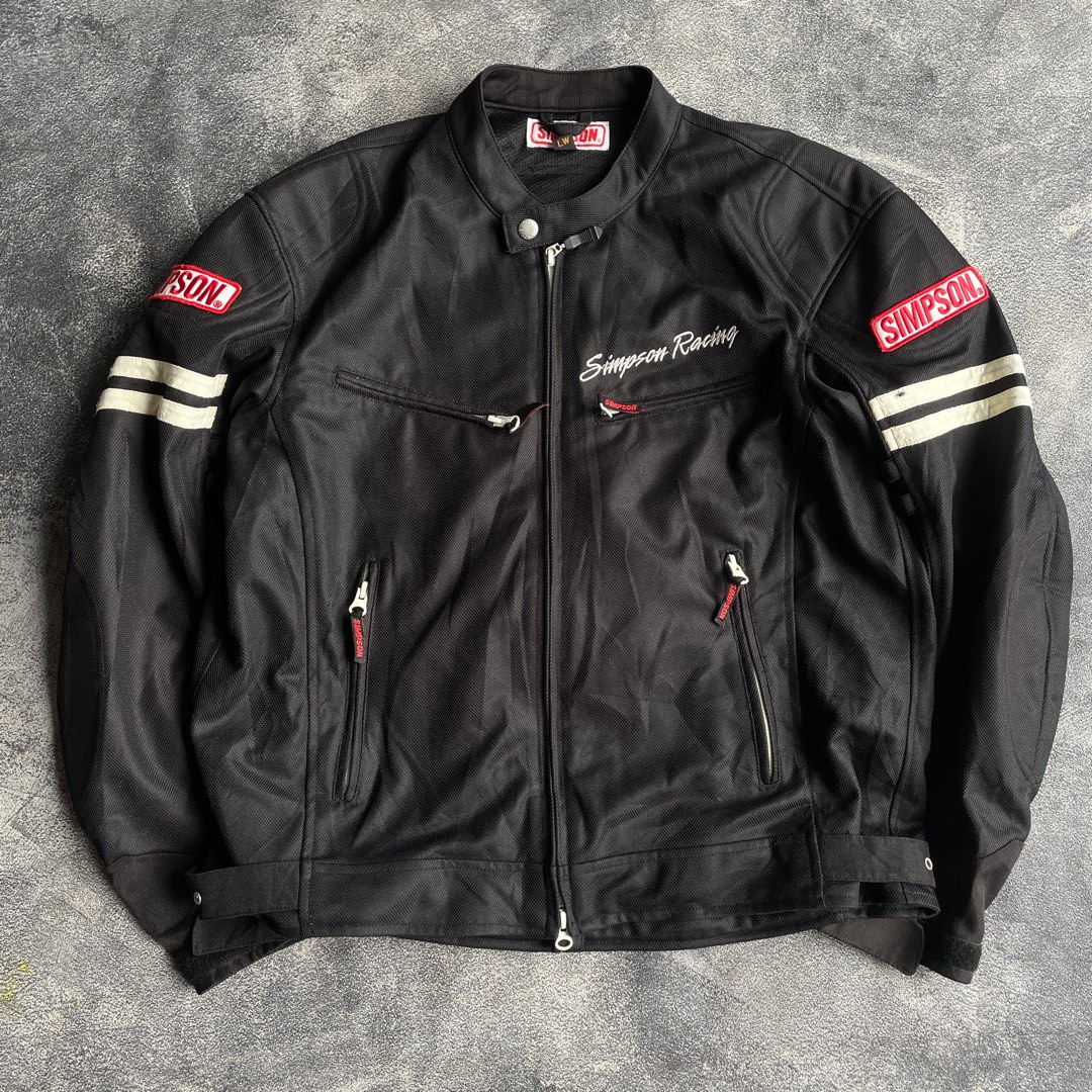 JAKET SIMPSON / JAKET RACING SIMPSON BIG LOGO / JAKET MOTOR SIMPSON ...