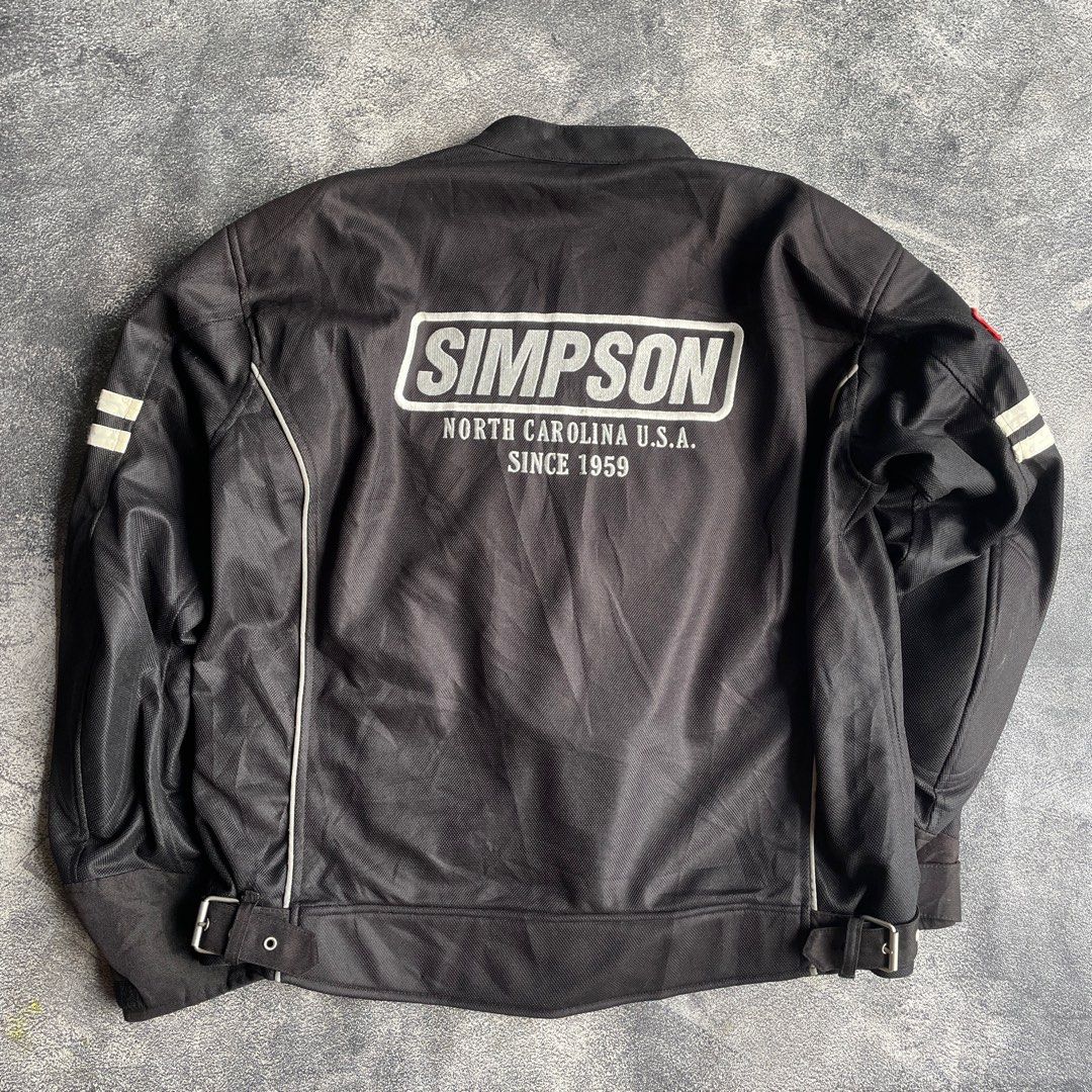 JAKET SIMPSON / JAKET RACING SIMPSON BIG LOGO / JAKET MOTOR SIMPSON ...