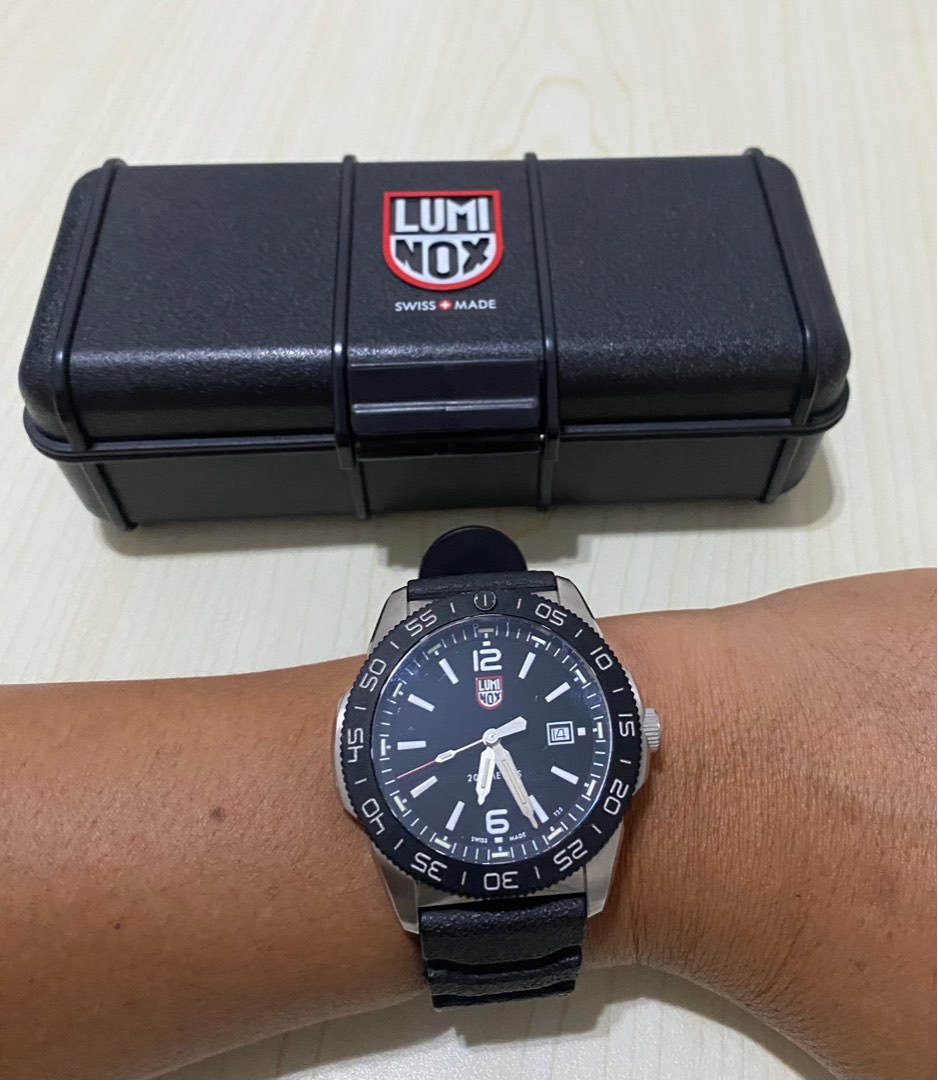 Jam Tangan Luminox 3121, Pacific Diver, Dive Watch, 44 mm, Fesyen Pria ...