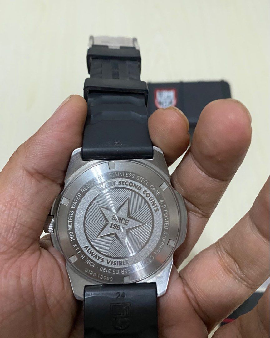 Jam Tangan Luminox 3121, Pacific Diver, Dive Watch, 44 mm, Fesyen Pria ...
