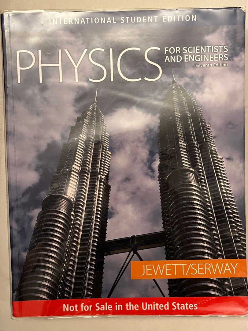 普物課本JEWETT/SERWAY 第七版physics for scientists and engineers, 書籍、休閒與玩具, 書本及雜誌, 教科書、參考書在旋轉拍賣