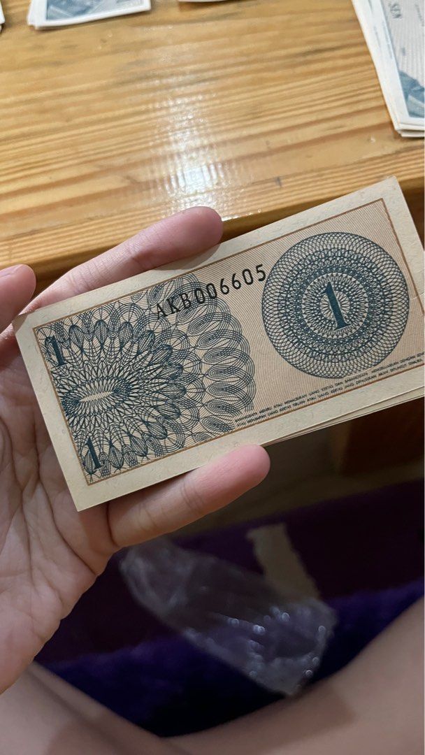 Koleksi uang tahun 1964, satu sen Bank Indo, Antik, Pajangan di Carousell