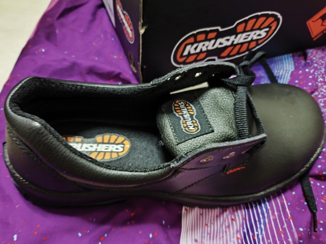Krushers Safety Shoes, Men's Fashion, Footwear, Boots on Carousell