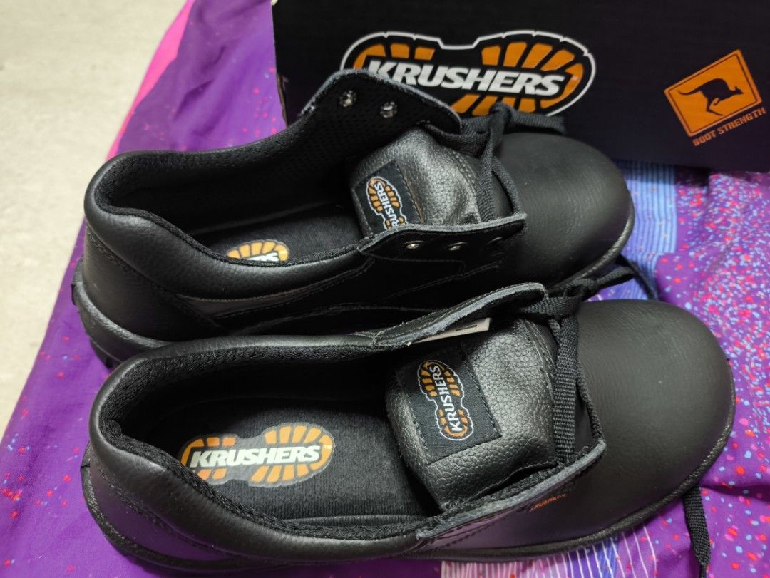 Krushers Safety Shoes, Men's Fashion, Footwear, Boots on Carousell