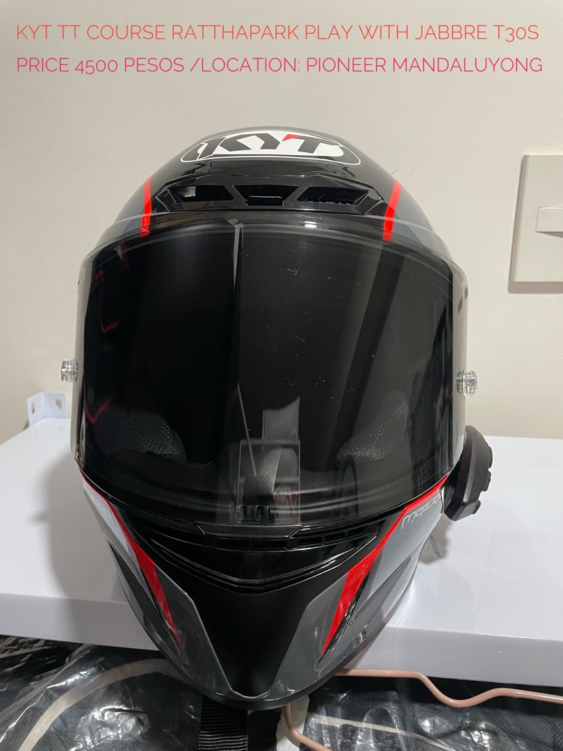 KYT TTC Ratthapark Medium, Motorbikes, Motorbike Parts & Accessories, Helmets and other Riding ...