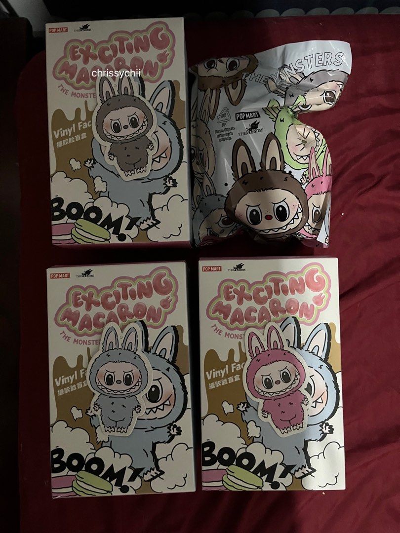 Labubu Exciting Macaron, Hobbies & Toys, Memorabilia & Collectibles ...