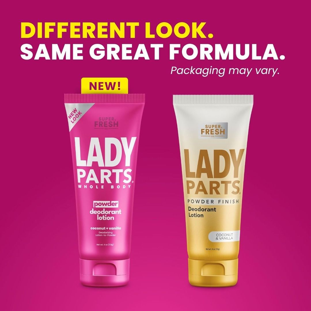 Lady Parts Whole Body Deodorant For Women - Powder Lotion 113g, Beauty ...