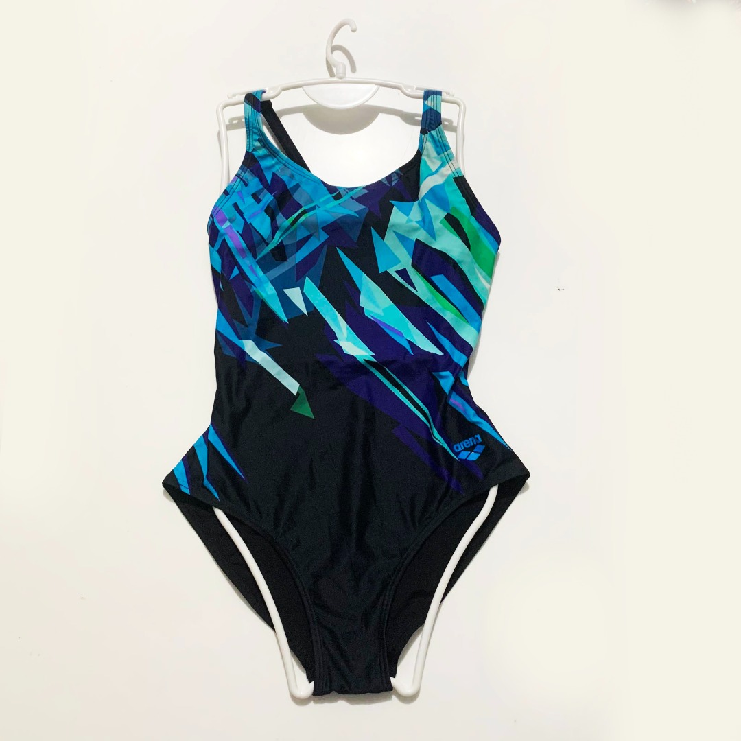 (Large) Arena Canvas Max Fit Swimsuit, Women's Fashion, Swimwear ...