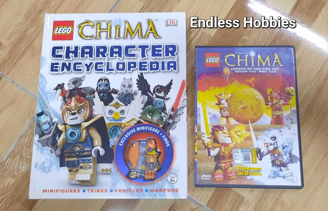 Lego Chima Encyclopedia and DVD, Hobbies & Toys, Books & Magazines ...