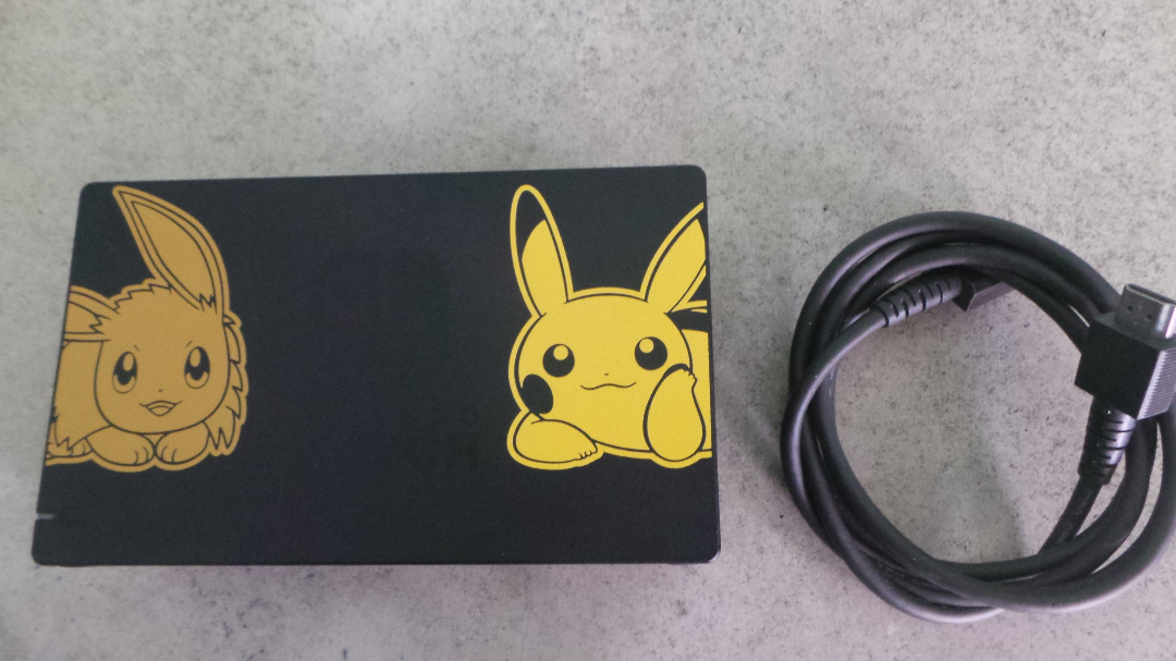 LIMITED EDITION Nintendo Switch Lets Go Pikachu & Eevee Dock ONLY ...