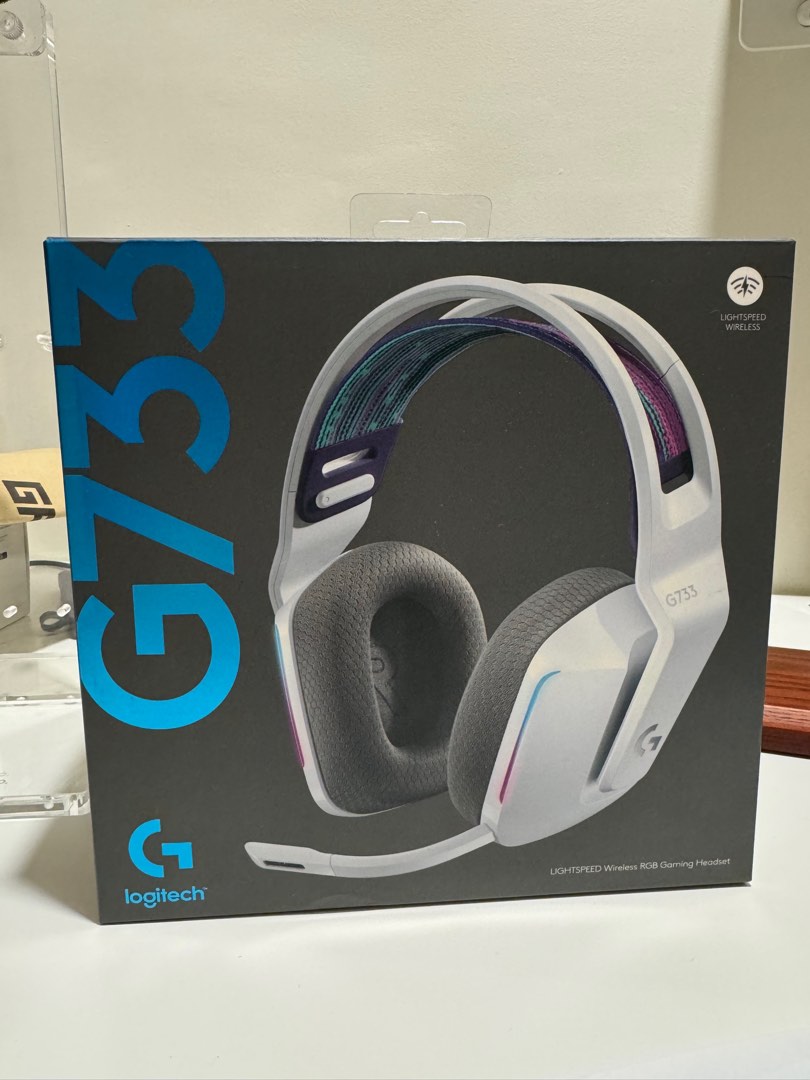 Logitech G733 White, Audio, Headphones & Headsets on Carousell
