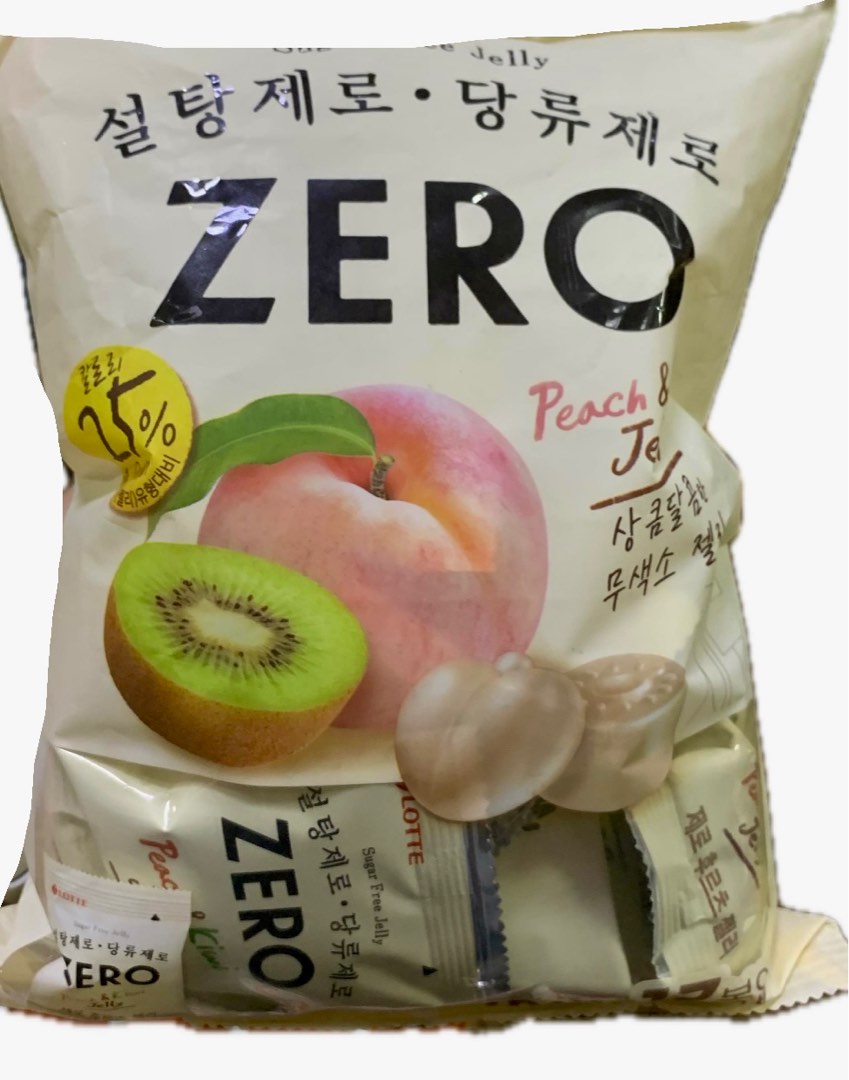 LOTTE ZERO SUGAR FREE FRUITS JELLY 238G, Food & Drinks, Other Food ...