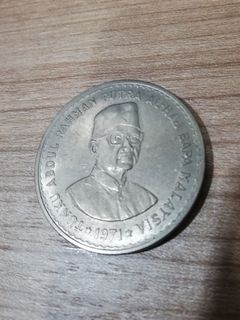 F103: 1977 TAR 20 Tahun Merdeka Satu Ringgit coin, Hobbies & Toys ...