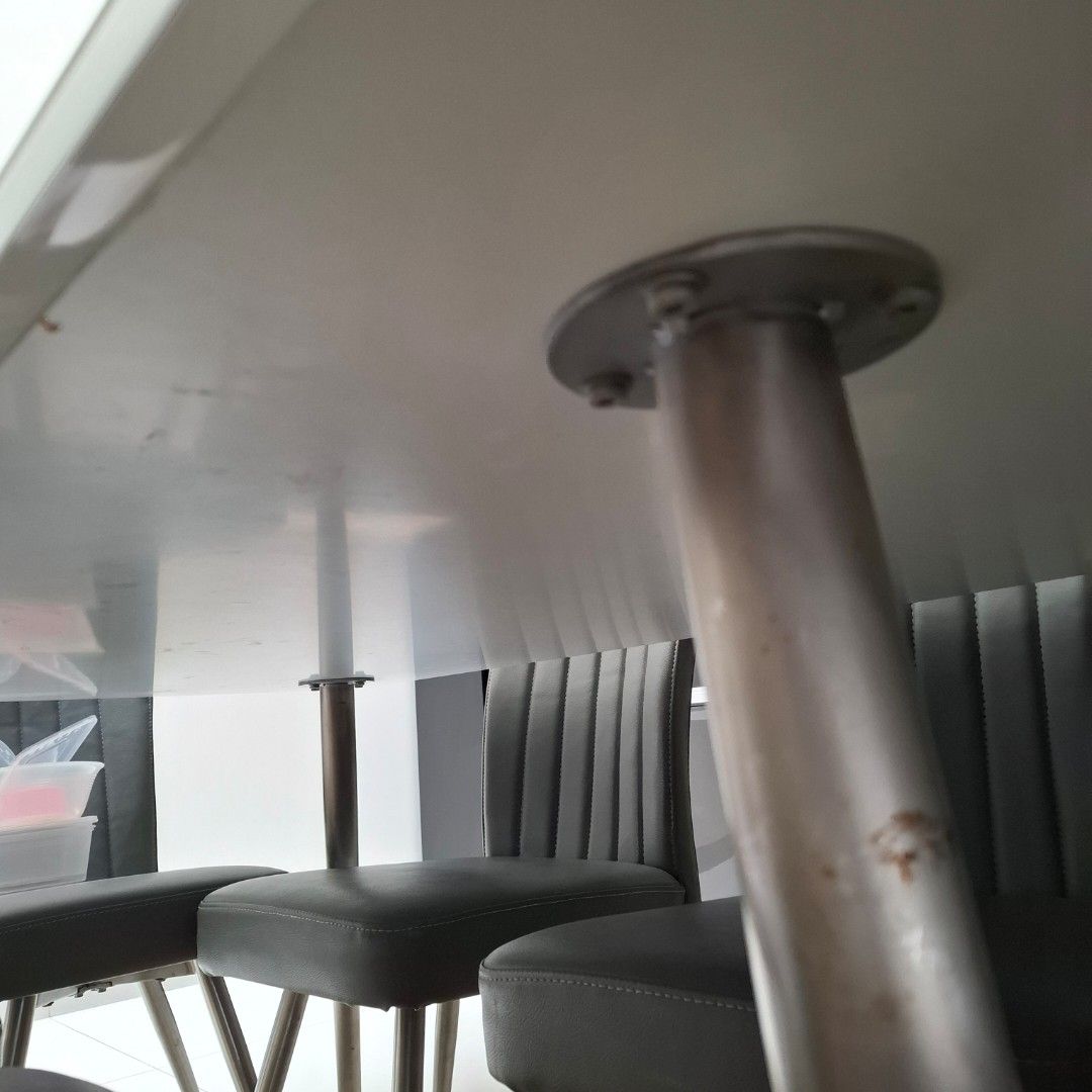 Meja Makan Minimalis / Edson Dining Table Set 6 / Informa, Perabotan ...